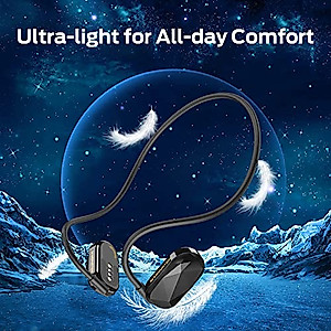 Monster Aria Free Open Ear Headphones, Air Conduction Headphone Wireless Bluetooth, Lightweight Earphones with ENC Clear Talk, 8H Playtime, Sport Earphone for Running, Cycling, Driving, Hiking