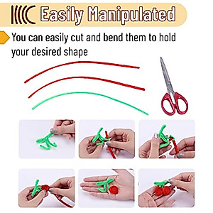 Mr. Pen- Pipe Cleaners, 324 pcs, 27 Colors, Chenille Stems, Pipe Cleaners Craft Supplies, Craft Pipe Cleaners, Chenille Stems Pipe Cleaners, Pipe Cleaners Bulk, Fuzzy Pipe Cleaners