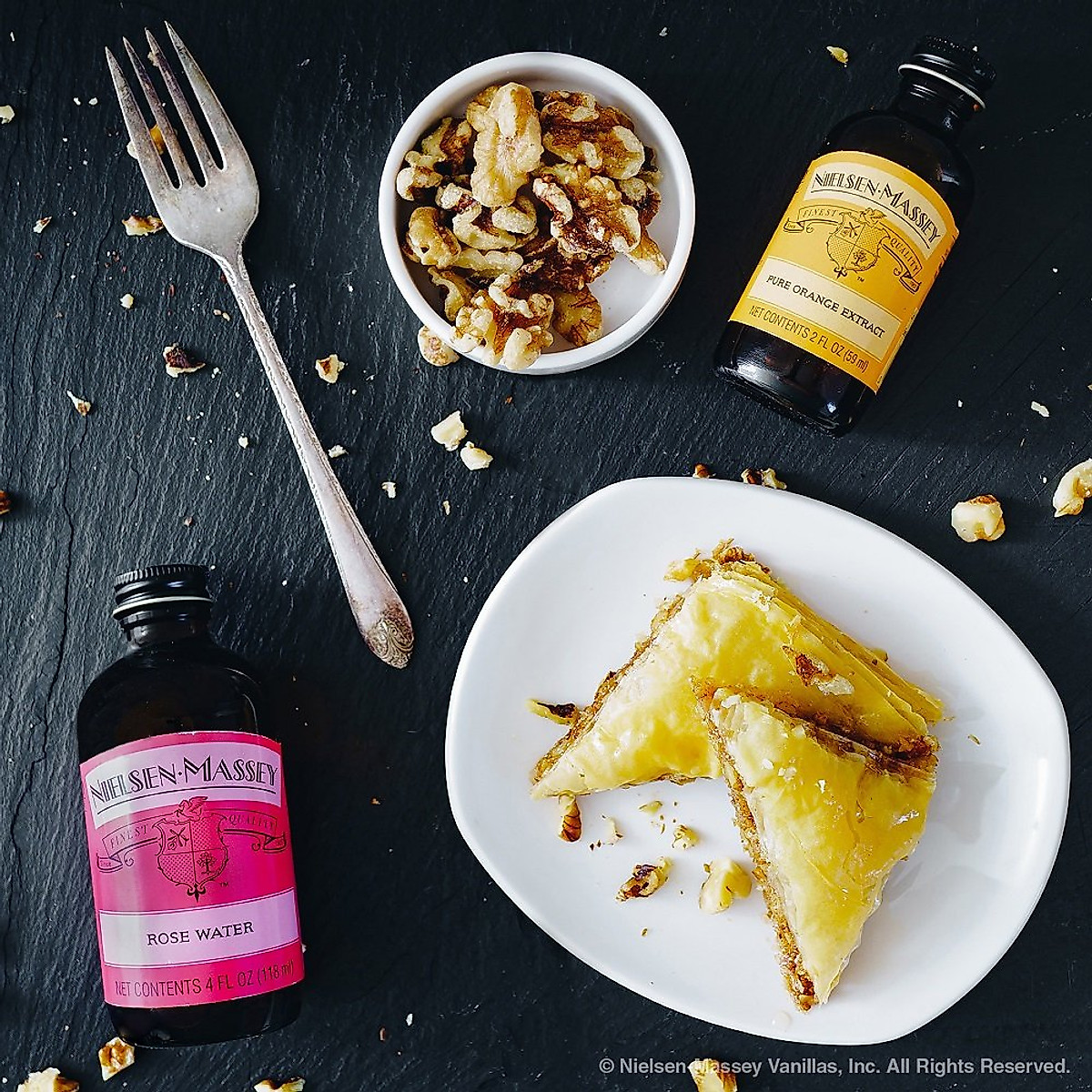 Nielsen-Massey Pure Orange Extract for Baking, Cooking and Drinks, 4 Ounce Bottle