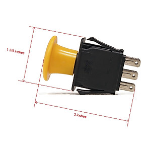 The ROP Shop | PTO Switch for Exmark & Toro 114-0279, 1140279 Walk-Behind Lawn Mower Tractor