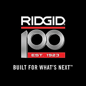 RIDGID 44918 Model 600-I Hand-Held Power Drive Kit, Pipe Threading Machine and 1/2-Inch to 1-1/4-Inch 11-R NPT Pipe Threading Die Heads with Carrying Case for Threading Pipe