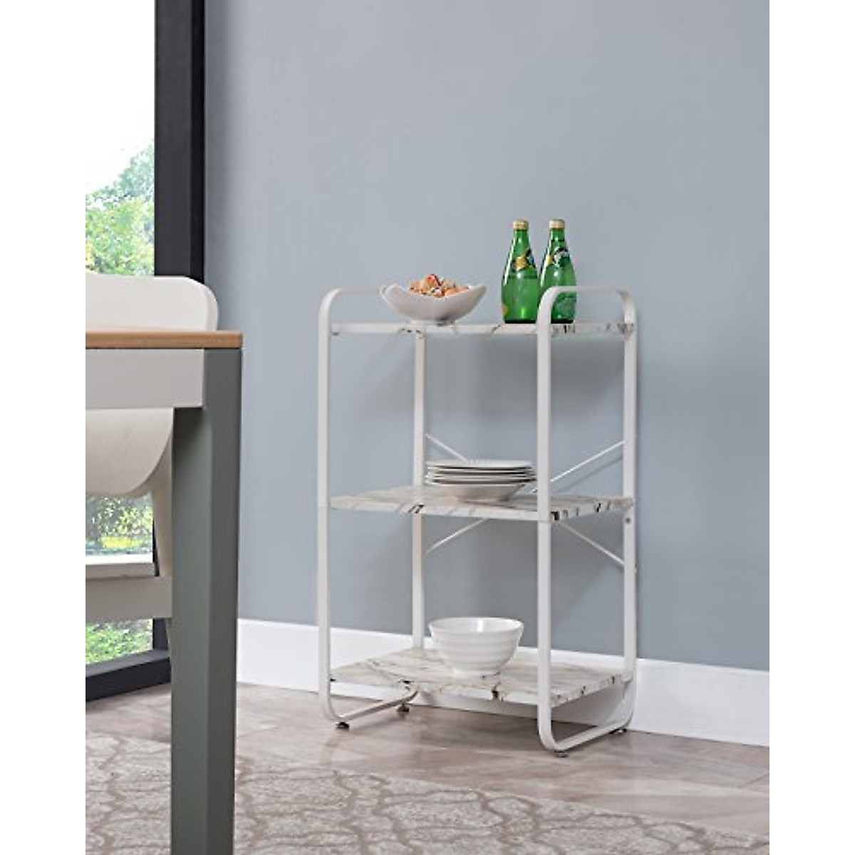 Kings Brand Furniture – Hillcrest 3-Tier Kitchen Baker's Rack - Utility Storage