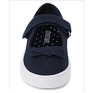 Gymboree Girls and Toddler Girls Mary Jane Sneaker,Navy,2 Years