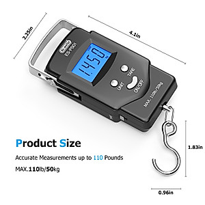 Dr.meter PS01 Fishing Scale+PS02 Luggage Scale