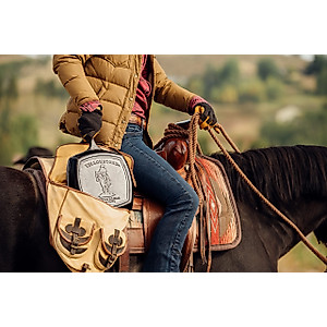 Lodge Yellowstone - 10.5" Square Grill Pan, Cowboy on Horseback