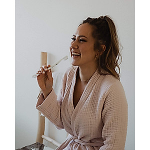 BAO TEA All-in-One Toothbrush & Tongue Cleaner: Comprehensive Oral Health Solution, Versatile Dental Care with Integrated Tongue Cleaning Design and Ultra-Soft Bristles