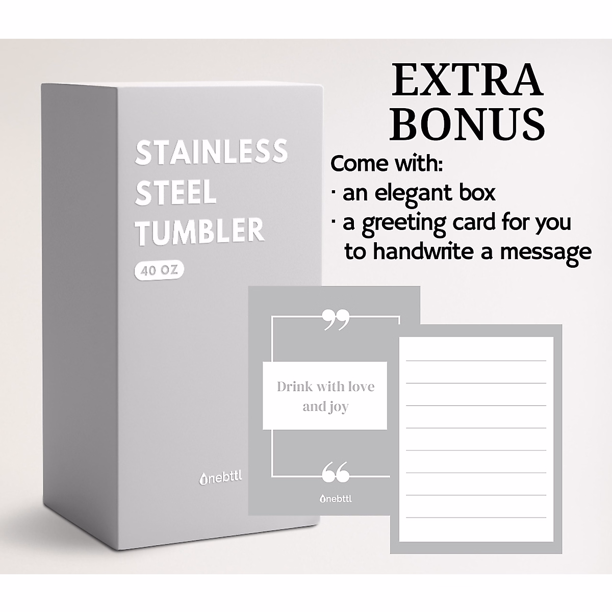 Monogrammed 40oz Tumbler with Handle for Men, Funny Personalized Tumbler, Unique Birthday Christmas Gifts for Him, the Man the Myth the Legend, A