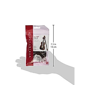 nanoblock - Instruments - Violin, Collection Series Building Kit
