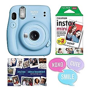 Fujifilm Instax Mini 11 Bundle - Sky Blue (600021729)