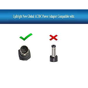 UpBright 9V AC Adapter Compatible with Kangaroo ePump Feeding Pump FW7556M/09 MENB1020A0900B02 SL Power Kendall Covidien REF 382491 SWD382491 38214600 KND 382400 Protek PMP15NP-11-M1 9NA0152901 Supply
