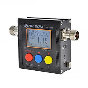 Surecom SW-102HF 1.5-70MHz V.S.W.R. & Power Meter