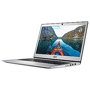 Acer Lightweight Business UltraBook-13.3" FHD(1920 x 1080) IPS, Intel Pentium Quad-Core N4200 Processor, 4GB Ram 64GB SSD, Finger Print Reader, HDMI, Win10- (Renewed)