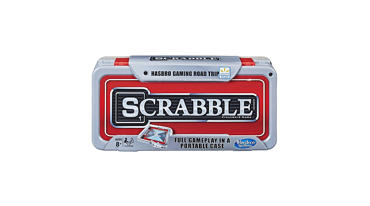 Hasbro Gaming Road Trip Scrabble - Fun On-The-Go!