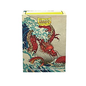 100 Dragon Shield Matte Art Sleeves - The Great Wave #12060
