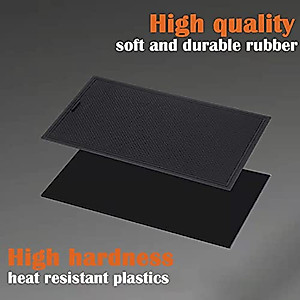 JKCOVER Center Console Organizer Compartment Cover Compatible with 2014 2015 2016 2017 2018 2019 Sierra 1500 2500HD 3500HD Denali Silverado Secret Pocket Lid Hidden Tray Accessories(Black)