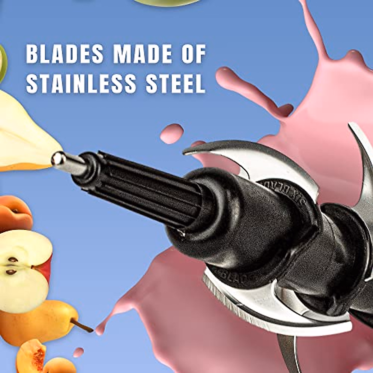 Replacement 6-Blade for Ninja 72 oz Total Crushing Pitcher 297KKU (Stacked 6 Blade)