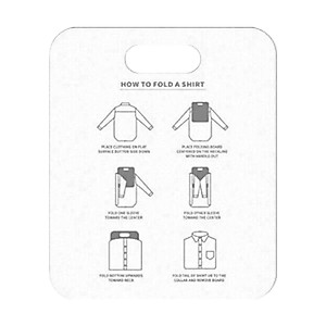 Shirt Folder - Clothing Folding Board | Creative Lazy Folding Board for Home, T-Shirt Clothes Folder, Easy and Fast Folding Helper, for Adults and Children, Convenient Folding Boards