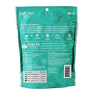 Phelps Wellness Collection Keep Calm & Canine On and Gut Check Digestive & Gut Health Dog Treats Variety Pack 4.5 oz