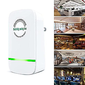Stop Energy Watt Electric Pro Power Saver - Smart Energy Saver Device Electricity Saving Box - Household Office Market Device Electric Smart US Plug 90V-250V 30KW Power Factor Savers (4 Pack)