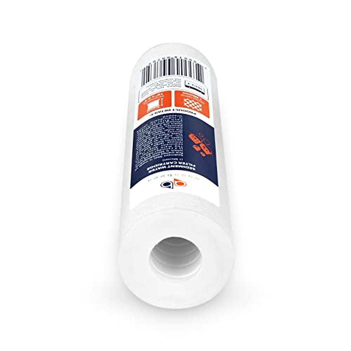 Aquaboon 10” x 2.5” Whole House and Reverse Osmosis Sediment 1 Micron Water Filter Cartridge | COMPATIBLE WITH: Culligan P1, Pentek P1, PD-1-934, P5, AP110, WFPFC5002, CFS110, RS14, WHKF-GD05 (4-PACK)