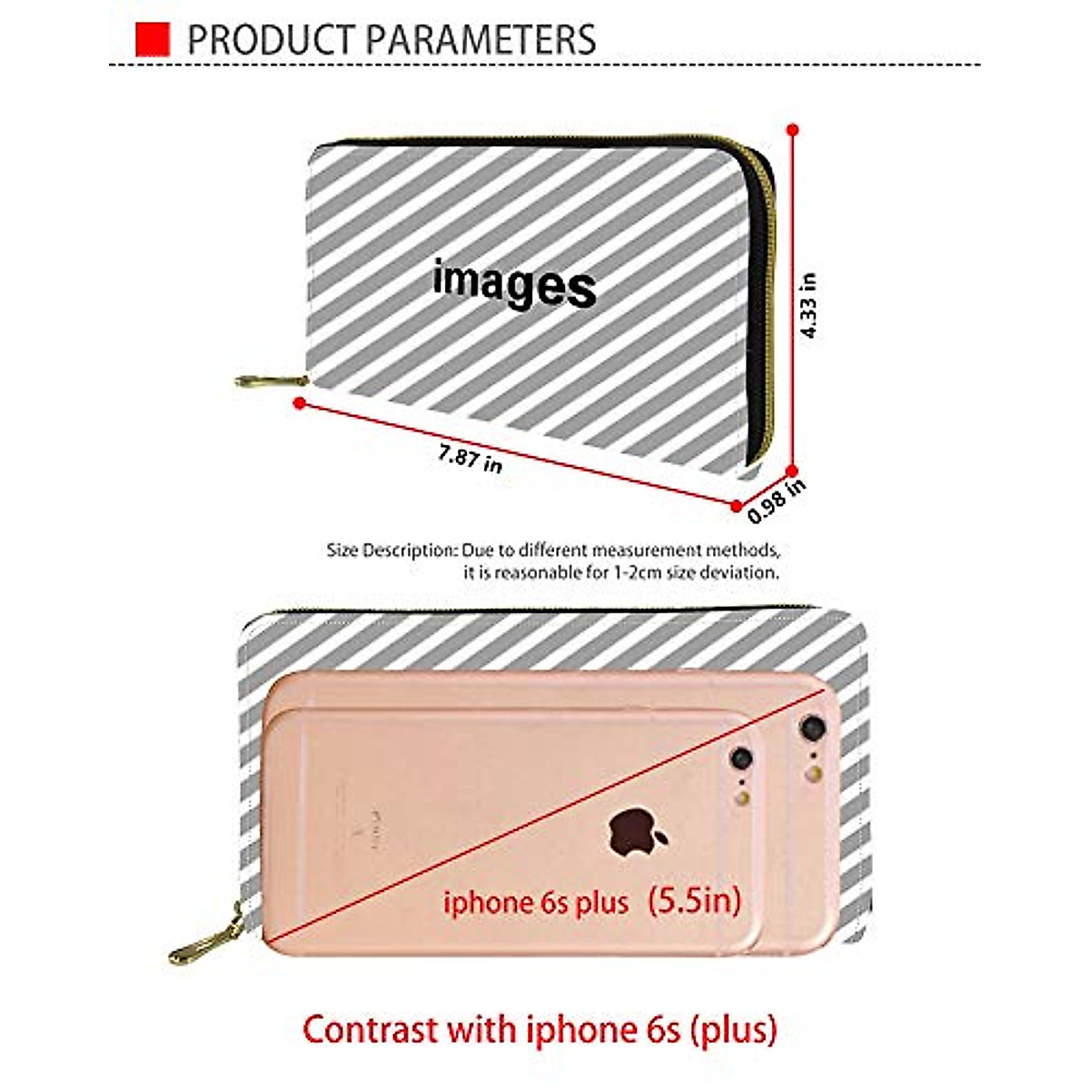 KUILIUPET Women Girls Long Clutch Blue Wallet White Lights Turtles Printed PU Leather Travel Purse Card Holder