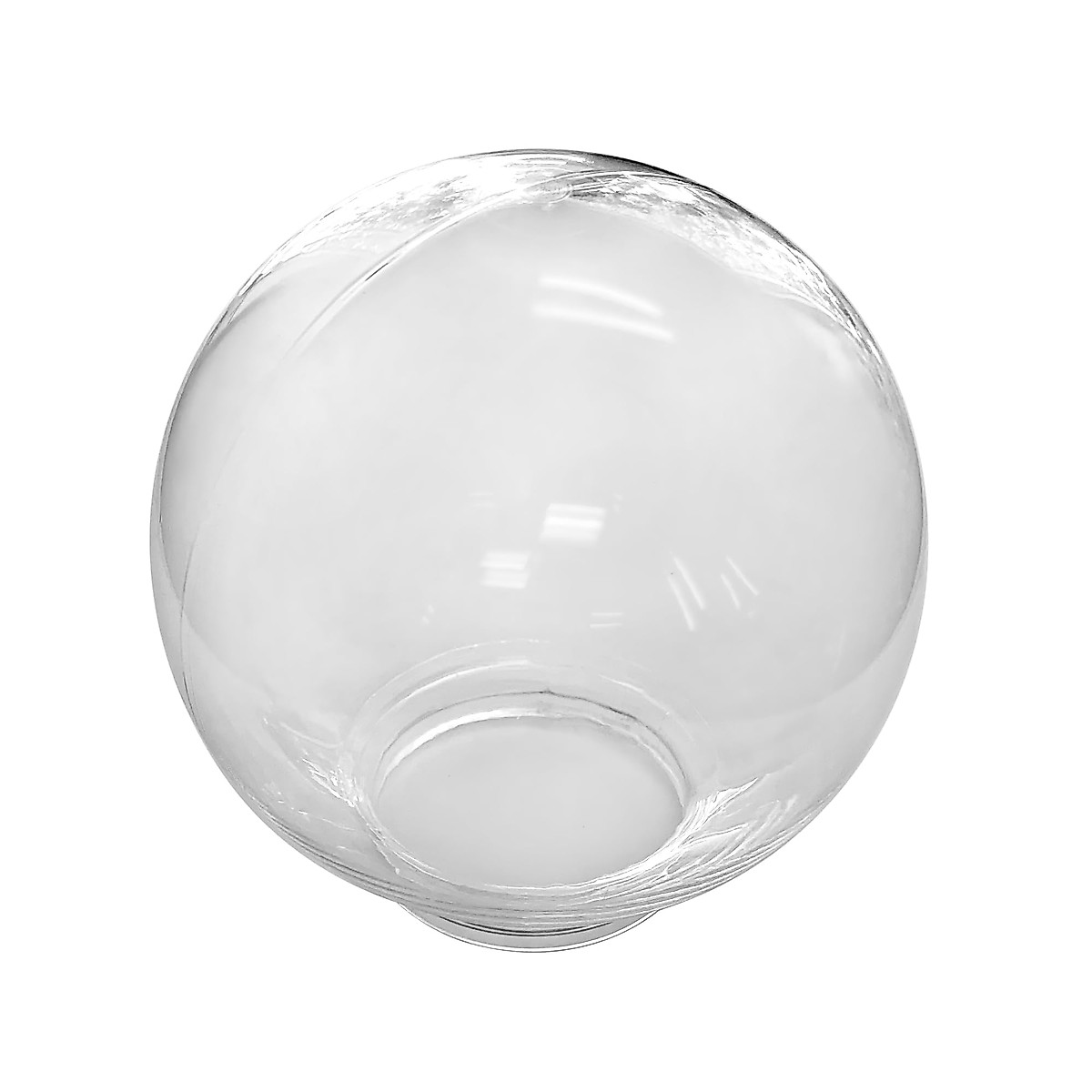 Beam Lighting 6-inch Clear Acrylic Replacement Globe - Cover for Ceiling, Wall Fixtures, Lamp Posts, or Streetlights