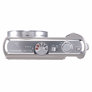 Panasonic Lumix DMC-TZ5S 9MP Digital Camera with 10x Wide Angle MEGA Optical Image Stabilized Zoom (Silver)