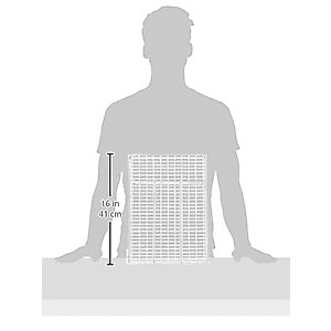 Kitchen Craft Metal Wire Cutlery Tray with 5 Sections, 36 x 26 cm (14" x 10")