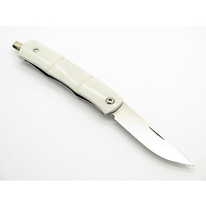 Mcusta Seki Japan Shiro-Take MC-153 AUS-8 Bamboo Folding Money Clip Pocket Knife