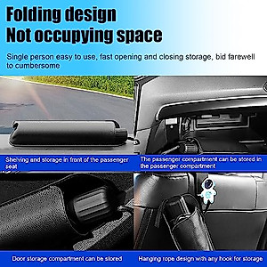 NGHEY 1 PC Car Windshield Sun Shade Umbrella, 34.64" x 56.69" Opening Design Foldable Umbrella, Dashboard Protective Sun Shield Shade Keep Your Vehicle Cool for Car SUV Truck (Silver)