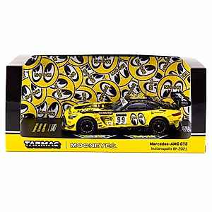 AMG GT3#99 "Mooneyes Indianapolis 8 Hours (2021) "Hobby43 Series 1/43 Diecast Model Car by Tarmac Works T43-023-21IND99