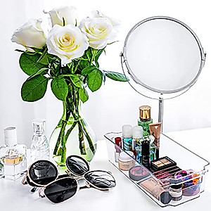 Utopia Home Pantry Organization and Storage - Set of 8 Refrigerator Organizer Bins - Fridge Organizer for Freezers, Kitchen Countertops and Cabinets - BPA Free (Clear)