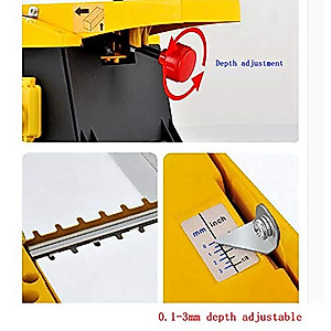 220V Desktop Planer Multifunctional 6 Inch Benchtop Planer, 1800w 12000rpm Electric Benchtop Jointer Table Top for Wood Cutting Woodworking Enthusiast