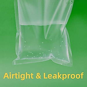 GOTISXIN 100 Quart 8” x10” Vacuum Sealer Bags, Airtight,Pre-cut,Heavy Duty BPA-Free Commercial Grade,for Sous Vide & Vacuumed Storage, Vac Seal Bags,for Food Saver & Seal a Meal Machines,Freezer Bag (8x10)