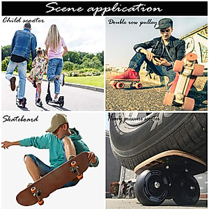 Aluminum spacers Skates 8-Pack Spacers for 6mm Axles Spacers (Silver)