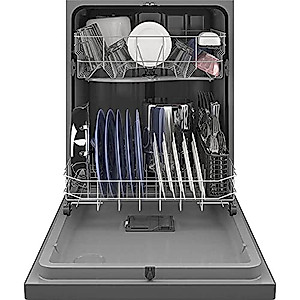 GE® Dishwasher with Front Controls