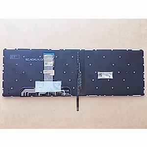 Original New for Lenovo Legion Y540 15.6" 17.3" US Black Backlit Gaming Laptop Keyboard White Word