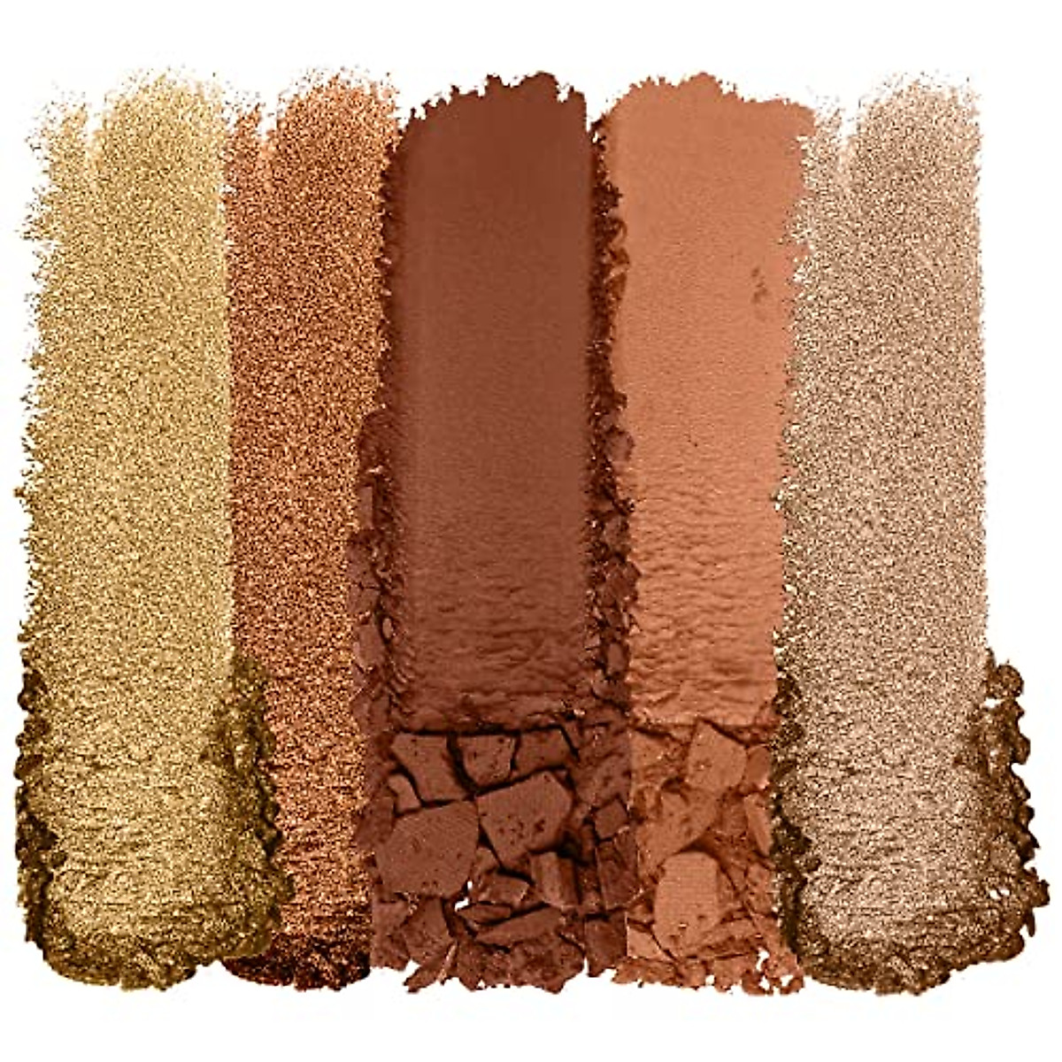 wet n wild Color Icon Eyeshadow Makeup 5 Pan Palette, Matte, Shimmer, Metallic, Long Wearing, Rich Buttery Pigment, Cruelty Free - Sundaze