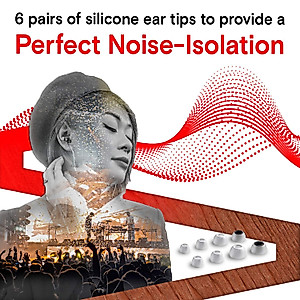Symphonized Save 10% on NRG X Wired Earbuds with Microphone with 90% Noise Cancelling White & Blue Set