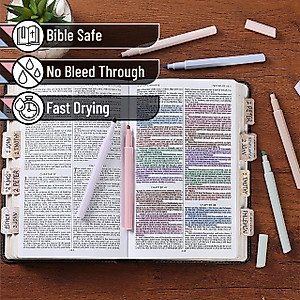 Mr. Pen- Aesthetic Highlighters, 6 Pack, Muted Pastel Color, Chisel Tip, No Bleed Bible Highlighter Pastel, Highlighters Assorted Colors, Pastel Highlighter Set, Aesthetic School Supplies