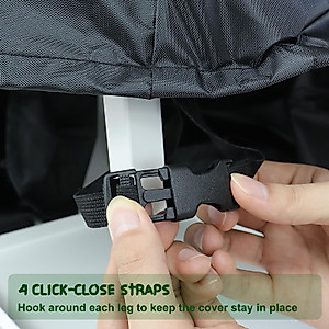 Outdoor Outdoor Table Cover Rectangel,Waterproof Patio Table Top Cover,Garden Furniture Cover Fitted70x39inches Rectangle Table, Heavy Duty Table Cover for Outdoor Indoor,Size 70" L x 39" W x 5.9'' H