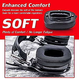 A40 tr Cooling Gel Ear Cushion Earpads Compatible with Astro A40 TR Headset - with Headband by DIMOST