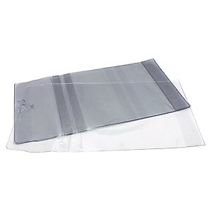 Vista-Gloves Slip-On Book Covers - Fits Up To 11 1/2 Inch H Book - 10 Pack