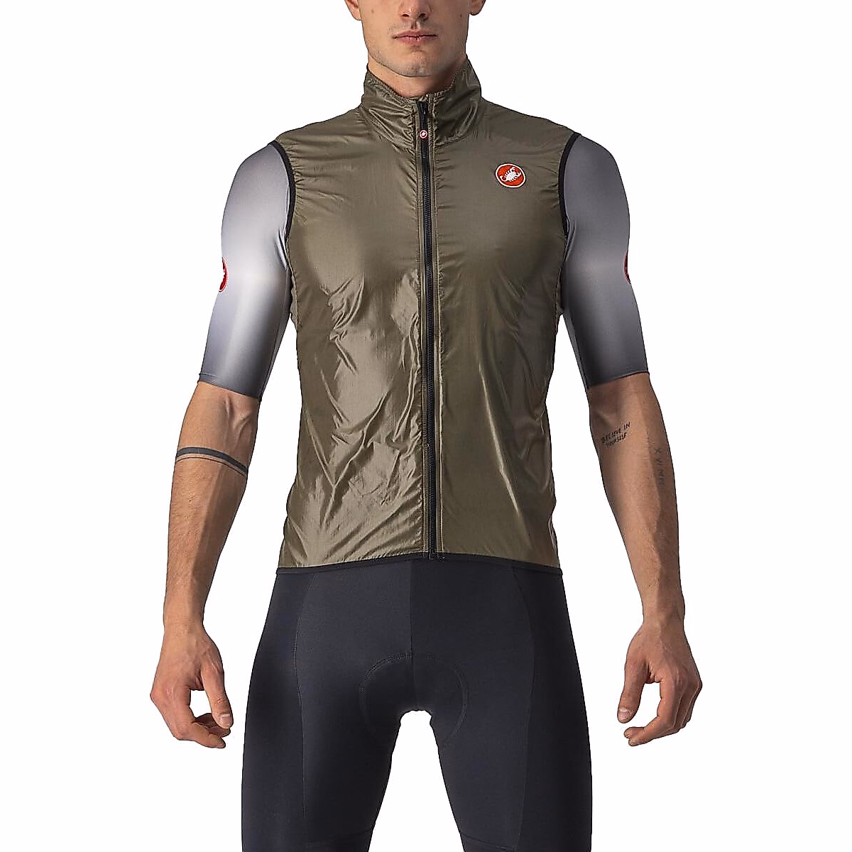 Castelli Aria Vest - Men's Moss Brown, M