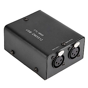 Stage Light Controller 512 Channel USB to DMX DMX512 LED Light DMX Stage Lighting Controller Channels Decoder Module