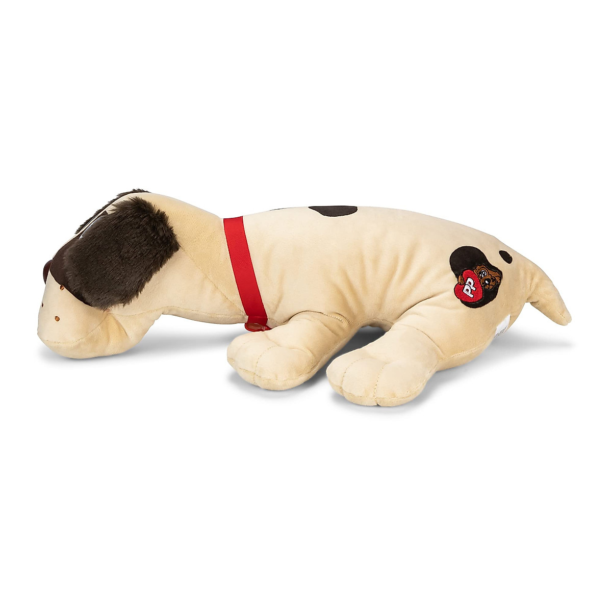Pound Puppies Classic Plush - Light Brown with Brown (Short Fuzzy Ears)