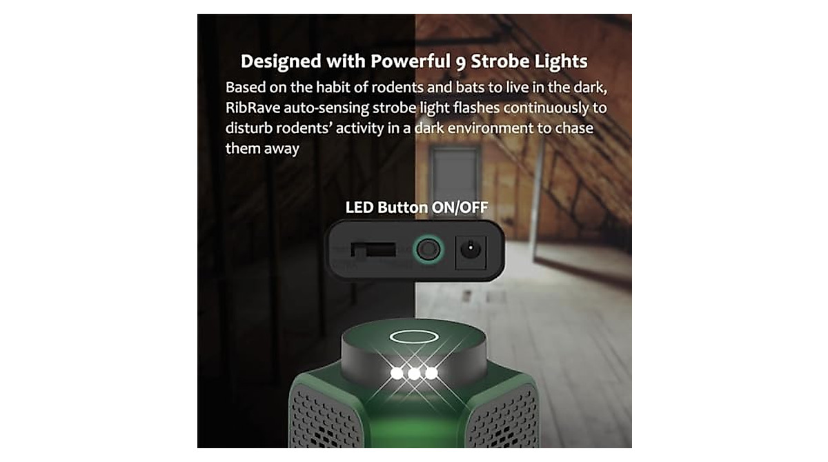 Ultrasonic Mice Repellent Plug-ins for Indoor Use