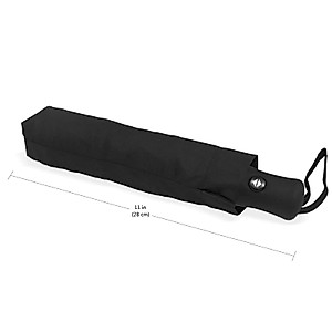 ALAZA Union Jack British 3 Folds Auto Open Close Anti-UV Umbrella