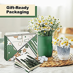 KOLL DECOR Green Picture Collage Kit for wall Aesthetic - 50 Set 4''x6'' Prints Boho Collage Kit Plant Room Decoration Green Wall Collage Kit for Teen Girls