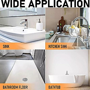 Disposable Shower Drain Hair Catchers,2024 Newest Disposable Filter Patches,Bathtub Drain Hair Catchers,for Shower Kitchen Bathroom,Kitchen Filter Strainer Stopper Disposable Drain Cover